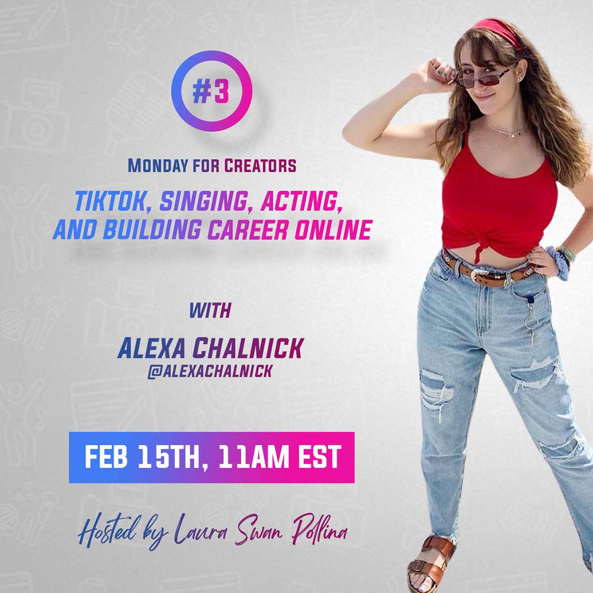 TikTok, Singing, Acting, And Building Career Online With Alexa Chalnick ...