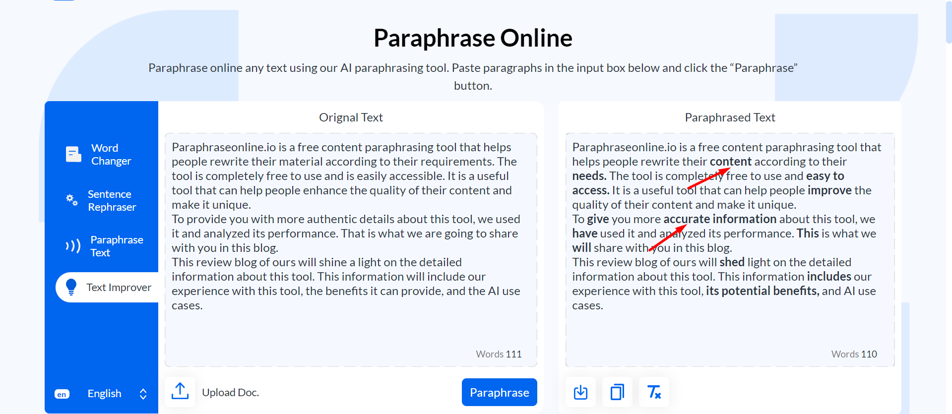 PARAPHRASEONLINE.IO - REVIEW, BENEFITS, AND AI USE CASES - ForCreators.com
